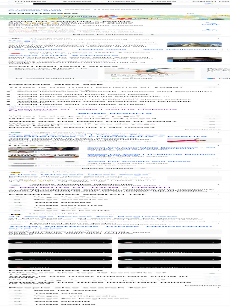 Yoga - Google Search | PDF | Hatha Yoga | Asana