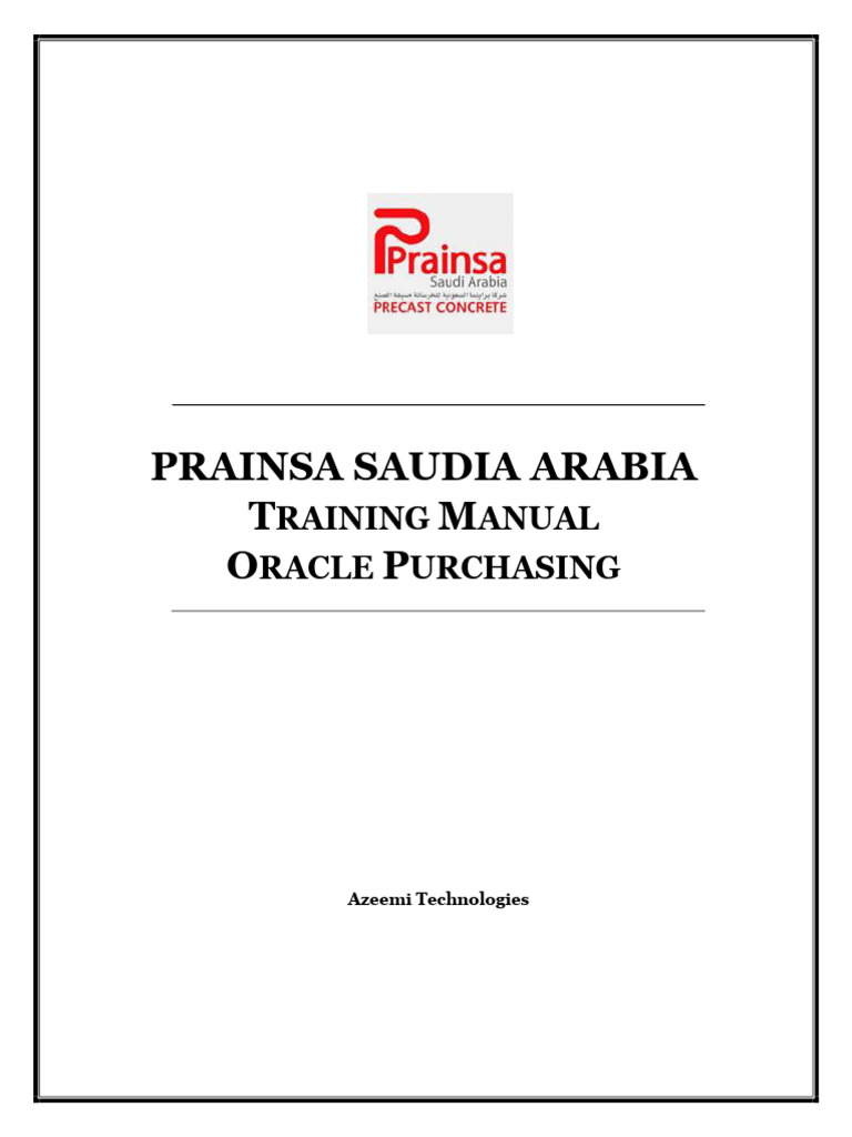 Prainsa Training Manual - Oracle Inventory | PDF | Inventory | Screenshot