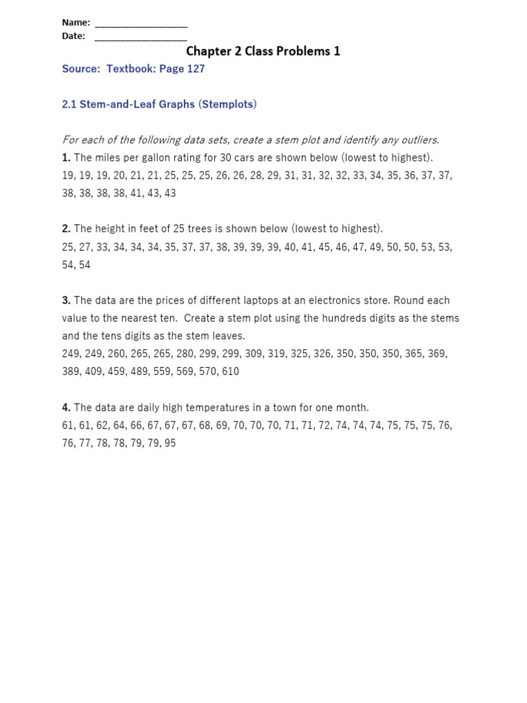 Ch 2 Class Problems 1 Pdf 