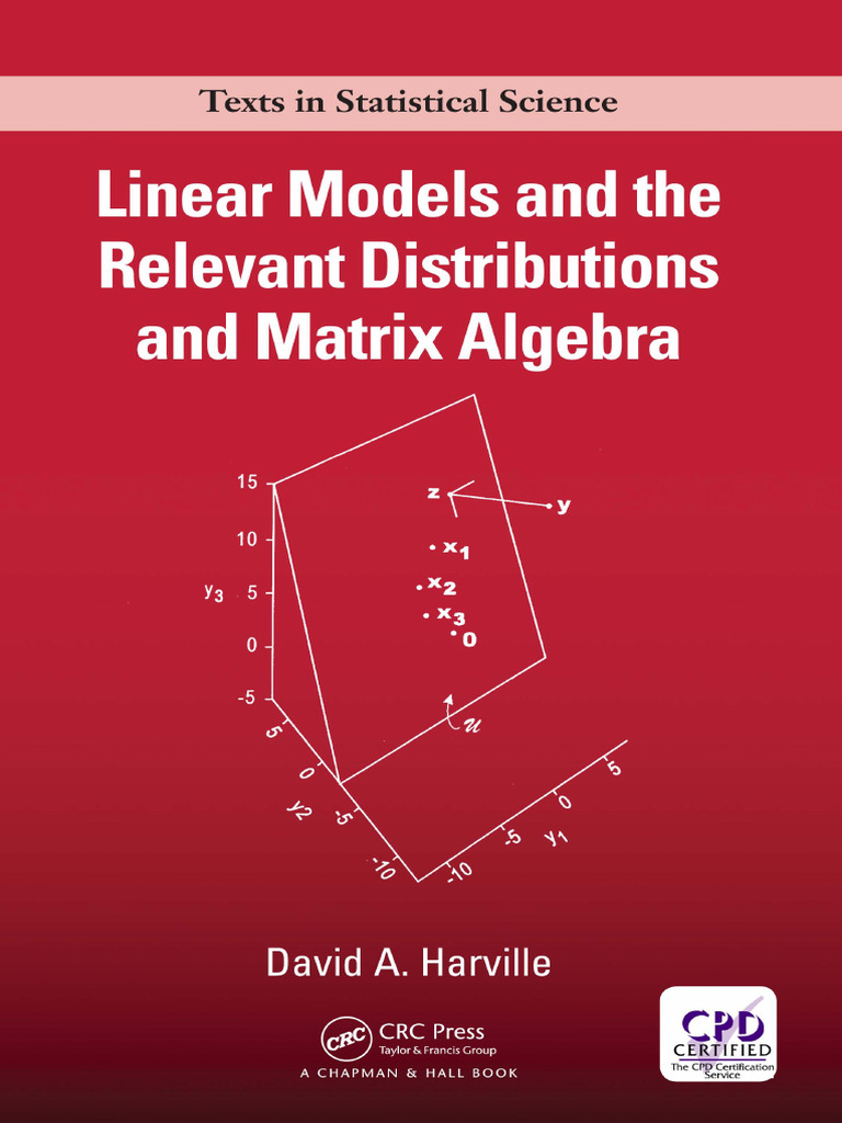 Linear Models and The Relevant Distributions and Matrix Algebra | PDF | Statistics | Covariance