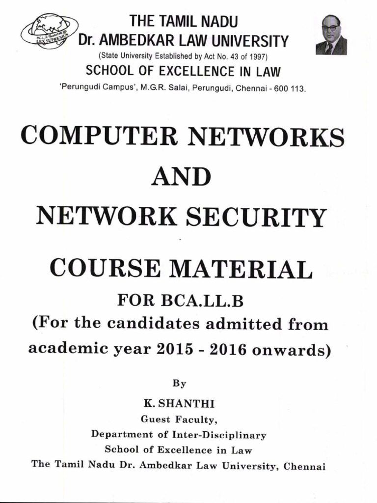 9 Computer Network and Network Security | PDF