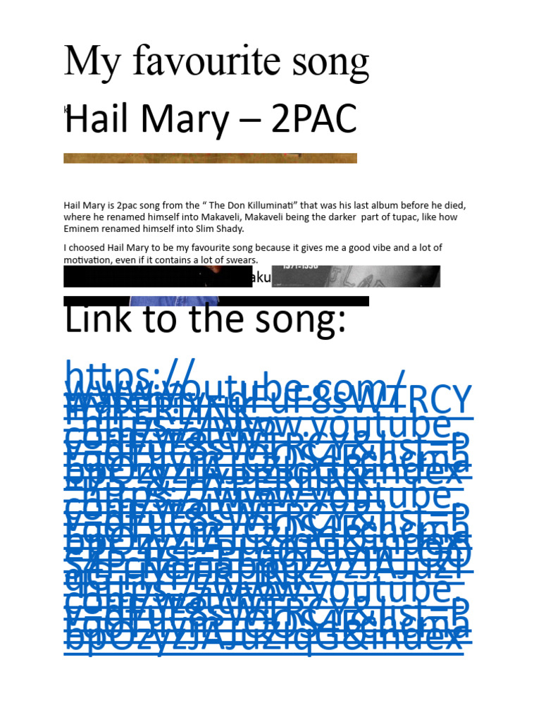 My Favourite Song | PDF