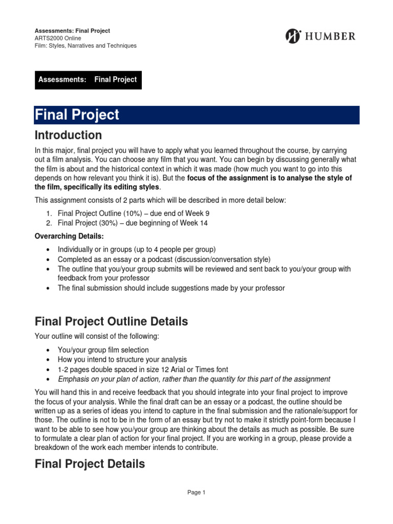 ARTS2000 Final Project | PDF | Essays | Cognition