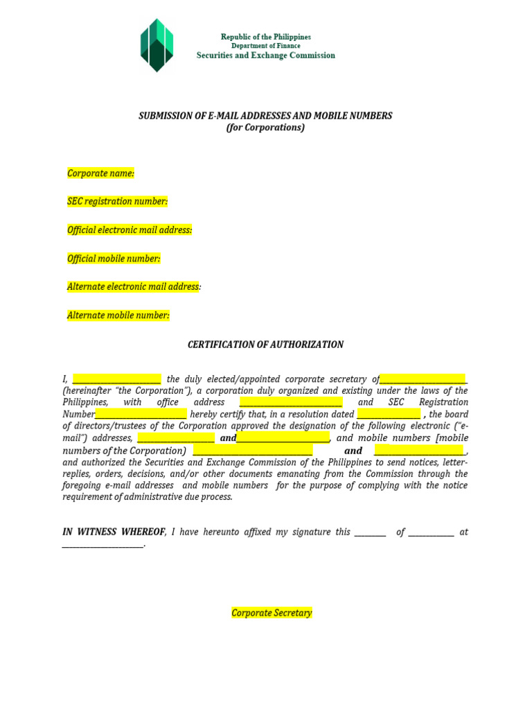 MC28 Annex D Submission Template | PDF | Business | Finance & Money Management