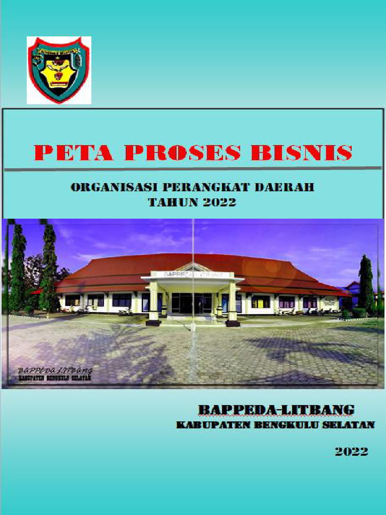 Peta Proses Bisnis Bappeda Litbang 2022 | PDF | Bisnis | Pengelolaan Keuangan & Uang