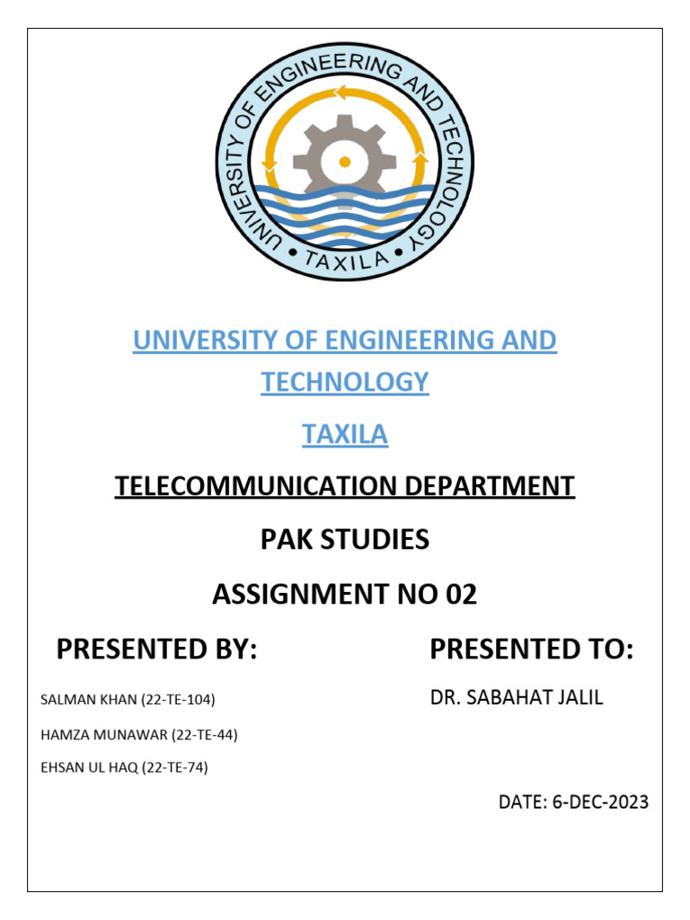 Assignment No 2 Cpec Introduction. | PDF | Pakistan | China
