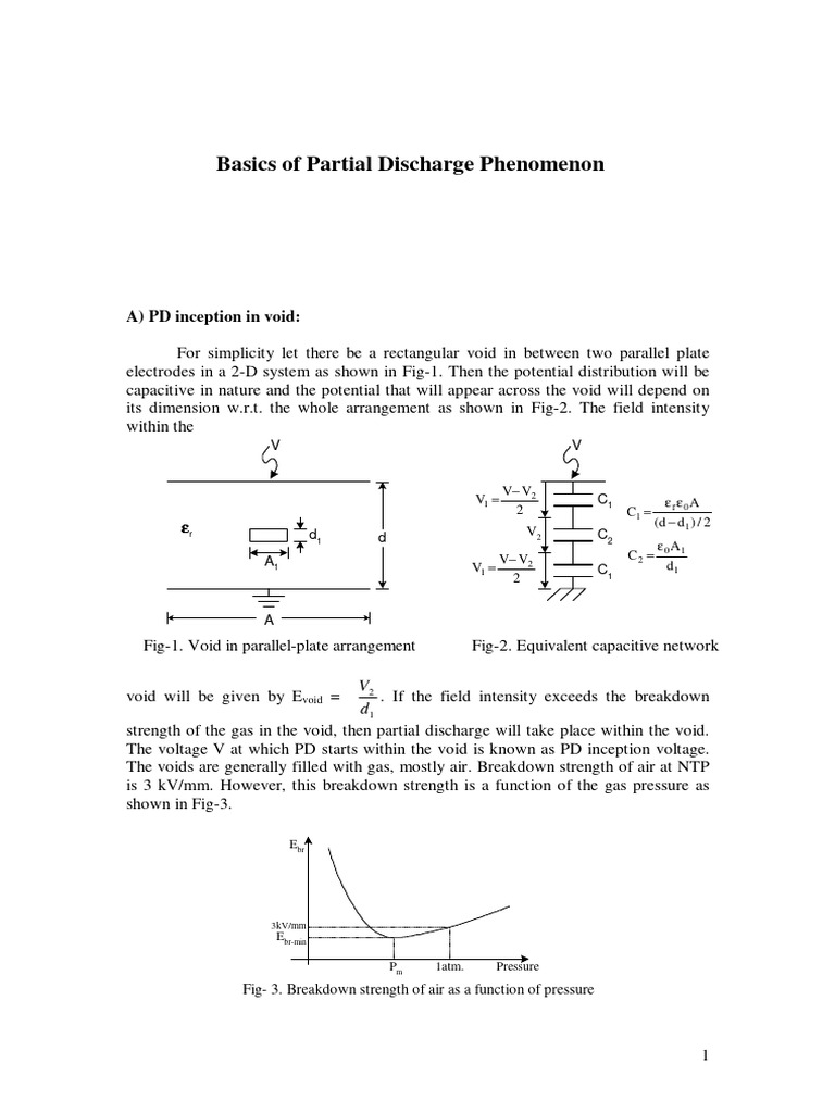 Partial Discharge Related 6 | Download Free PDF | Capacitor ...