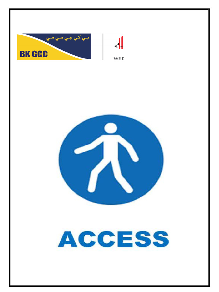 Access Sign | PDF