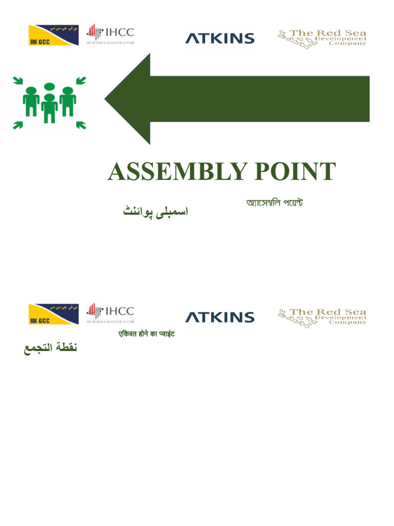 Assembly Point - Left Arrow | PDF