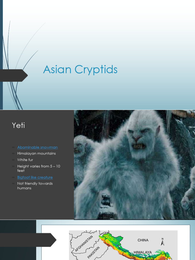 Asian Cryptids | PDF | Yeti