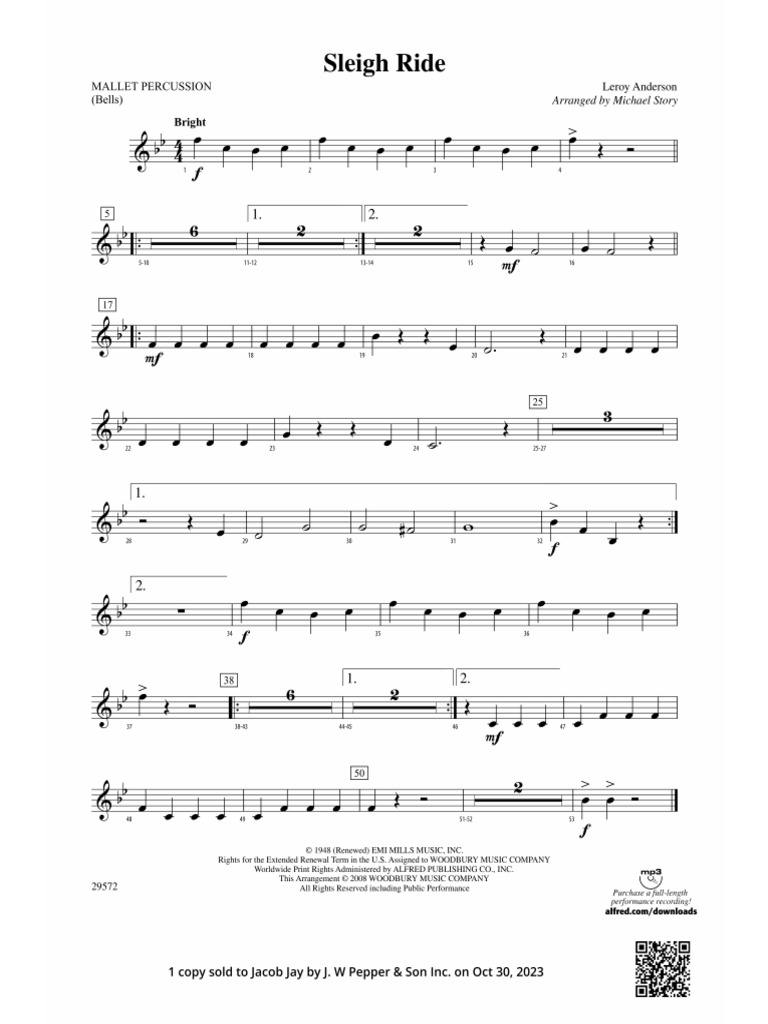 Sleigh Ride Mallets | PDF