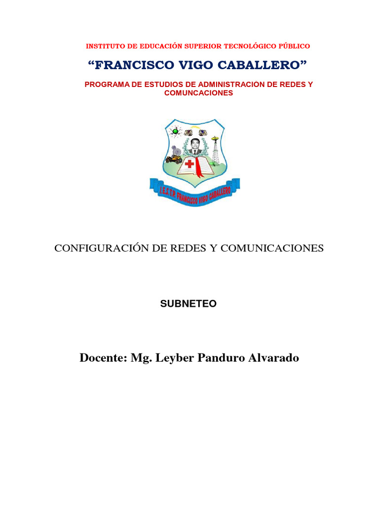 Subnet Eo | PDF | Transmisión de datos | Red de computadoras