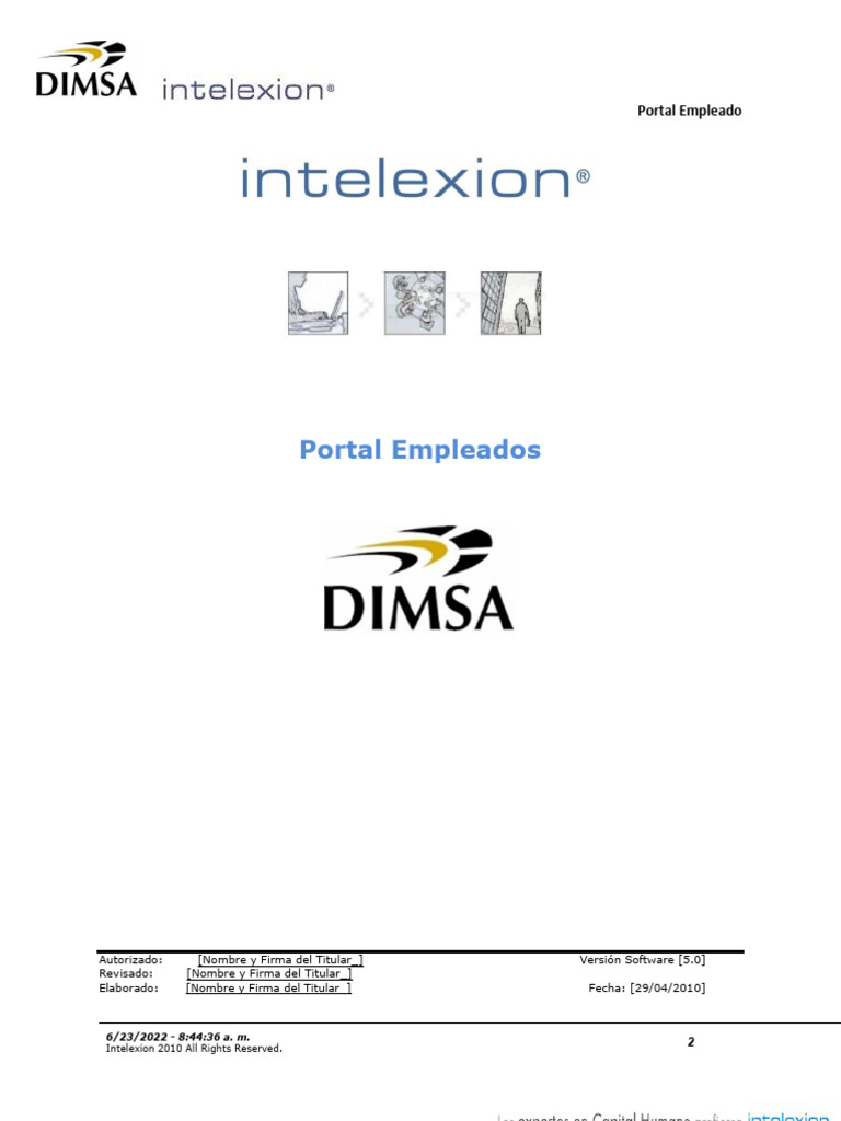 Guía HRCorporate 6.0 Portal Empleados | PDF | Contraseña | Usuario ...