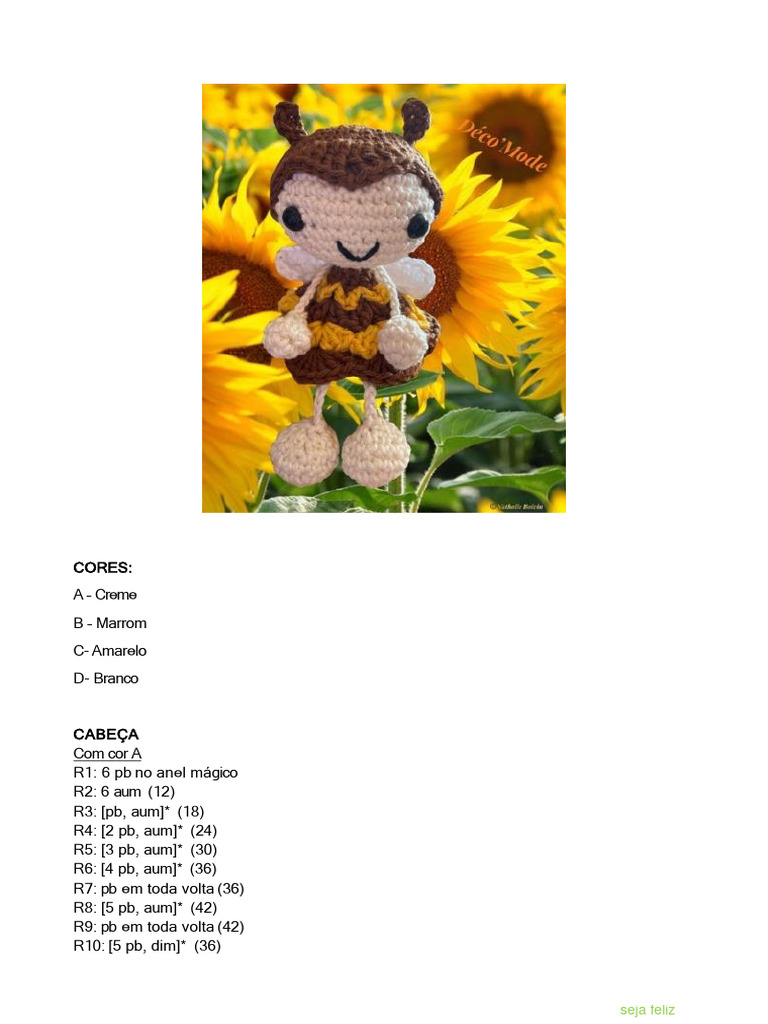 8 - Bambola Abelhinha (AA) | PDF