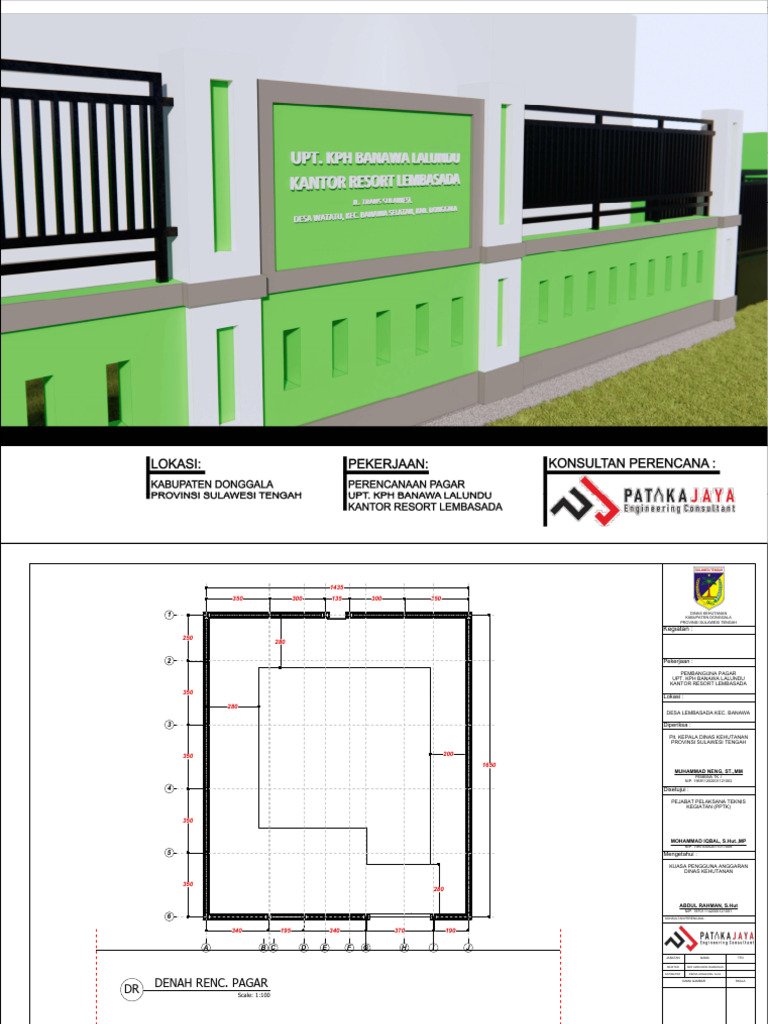 Produk GBR Pagar Upt KPH | PDF