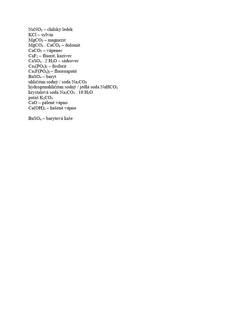 Hovna Z Chemie | PDF