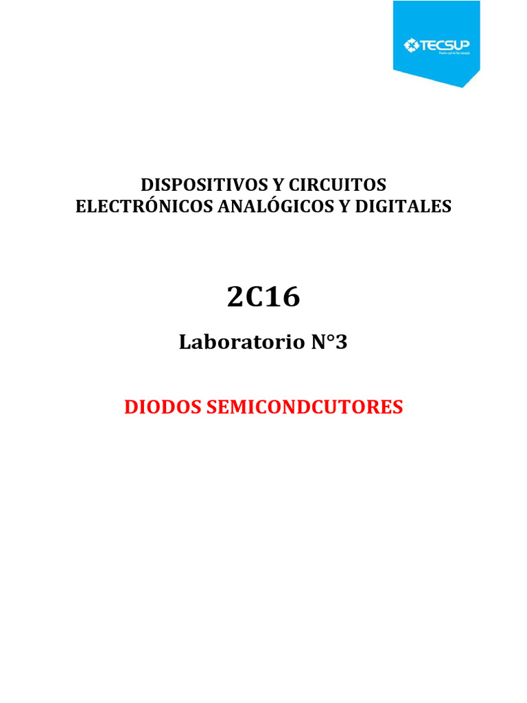 L3 Diodo Semiconductor | PDF | Diodo | Semiconductores