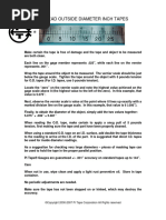 Inch Dia Guideline | PDF