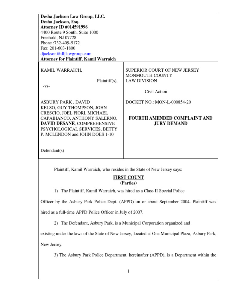 Warraich | PDF | Complaint | Prosecutor