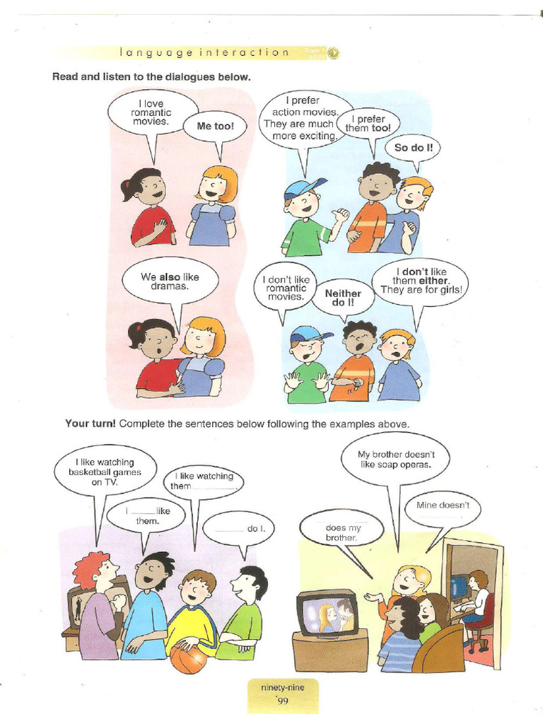 Agree and Disagree in English - Short | PDF