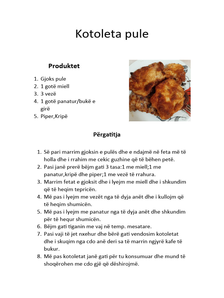 Kotoleta Pule | PDF