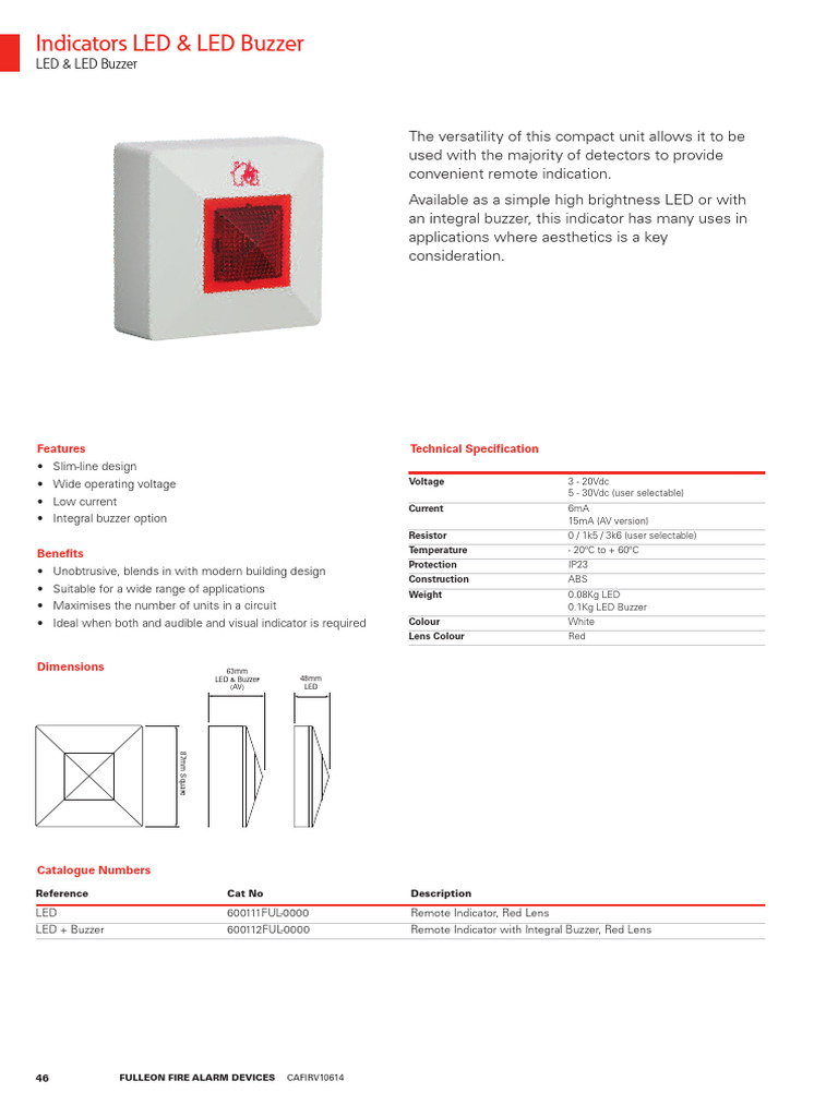 Indicators LED & LED Buzzer | Download Free PDF | Electrical Components | Electromagnetism