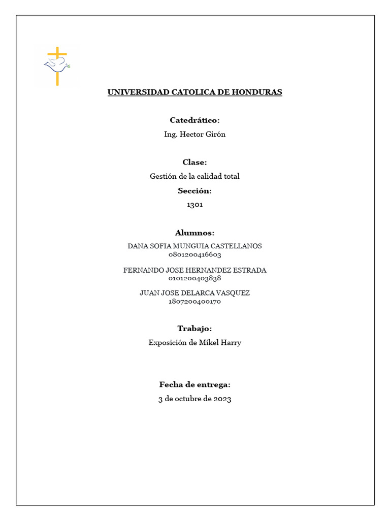 Mikel Harry: Padre de Six Sigma | PDF | Six Sigma | Calidad (comercial)