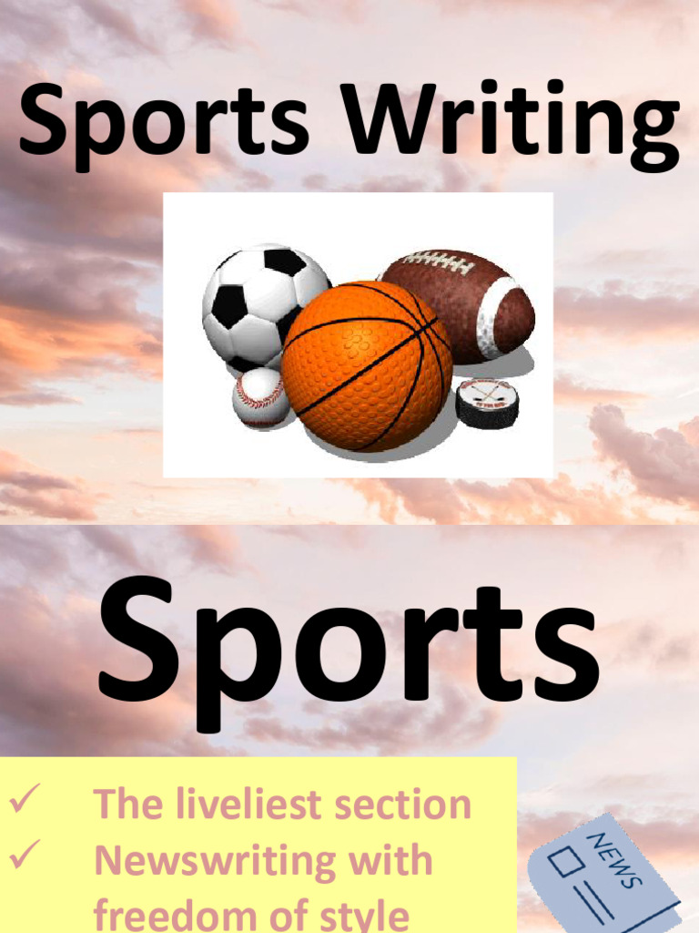 Sports Writing Essentials | PDF