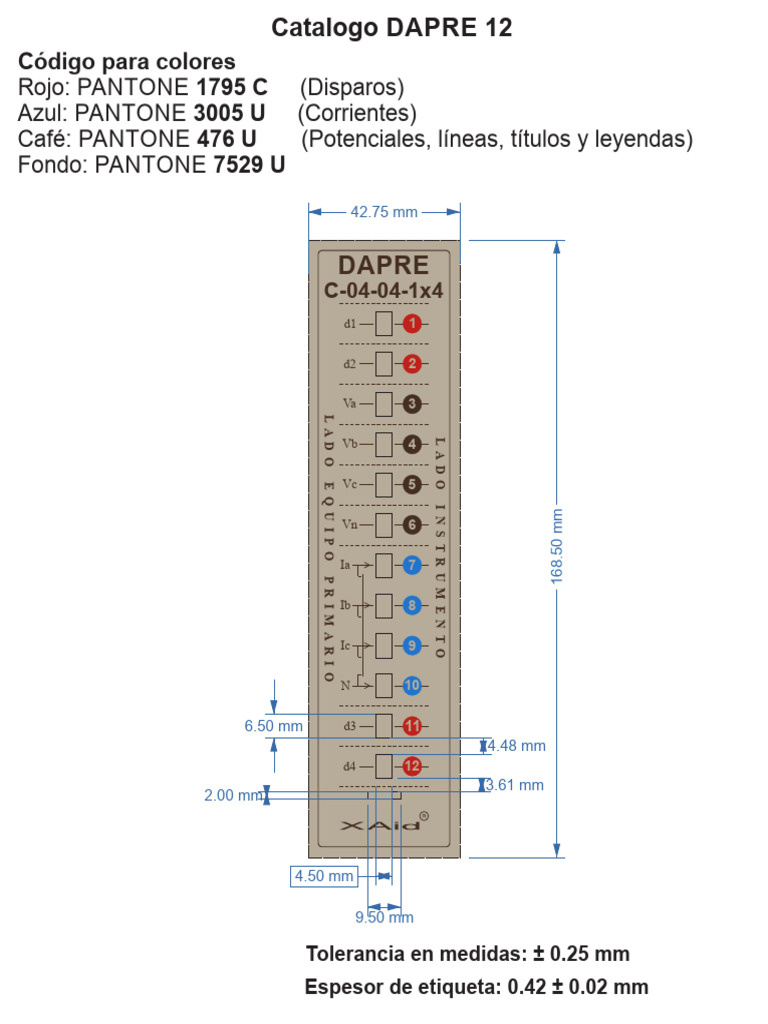 Catálogo DAPRE 12 Rev 2016 | PDF