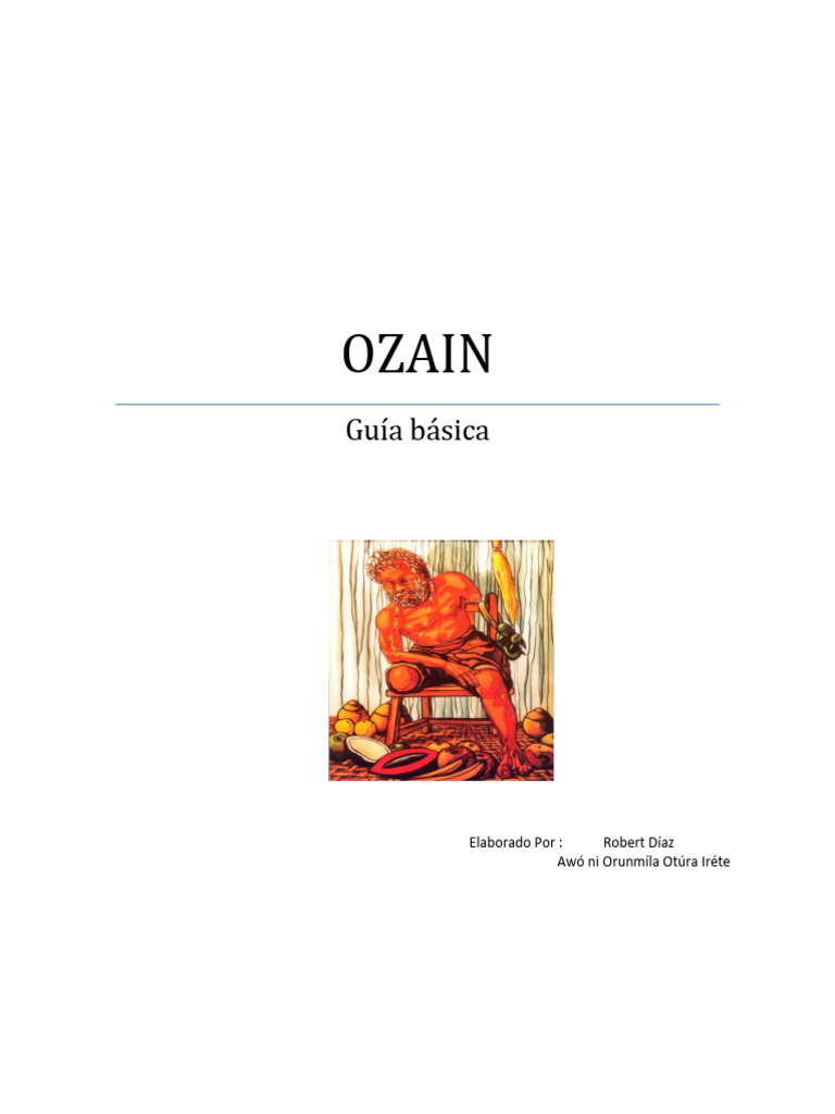 Guia Basica de Ozain | PDF | Santeria