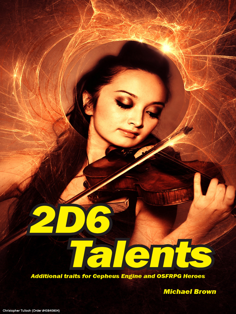 2D6 Talents | Download Free PDF | License | Copyright