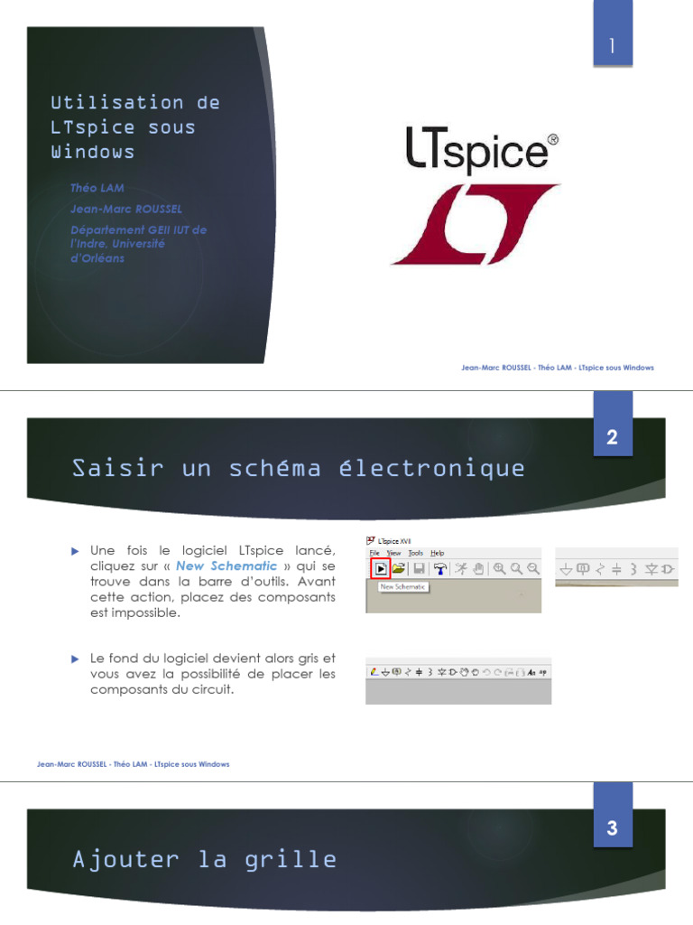 Tutoriel LTSpice Windows | PDF | Amplificateur opérationnel | Amplificateur électronique