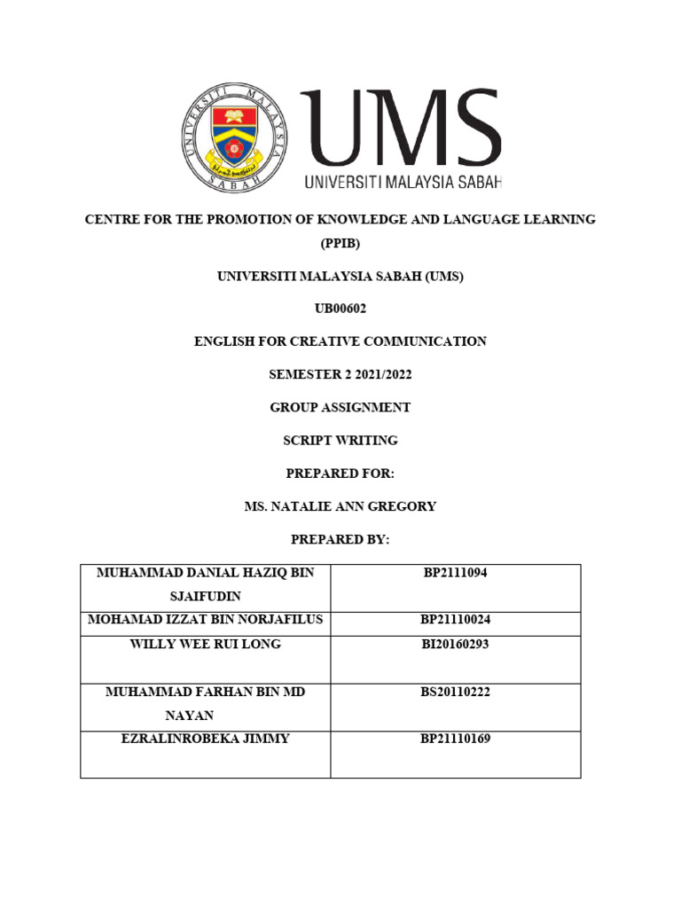 Script Writing | PDF