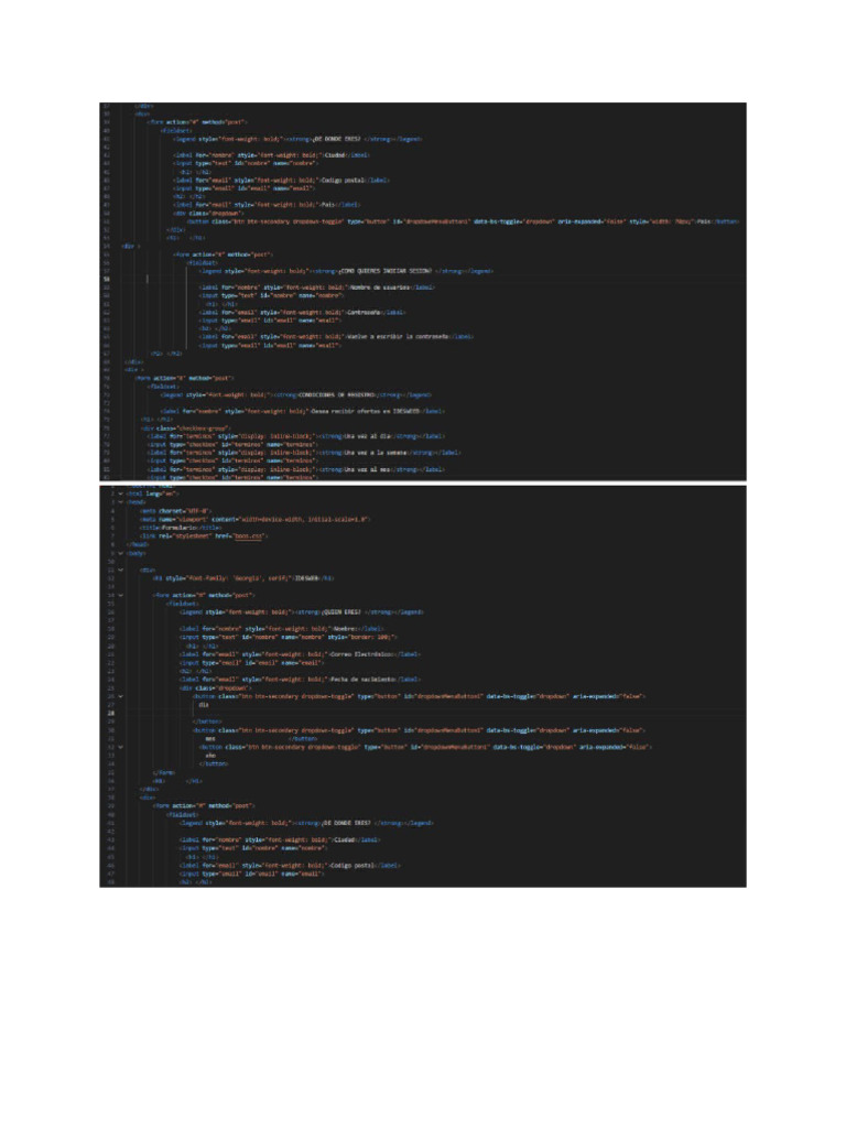 Retos Boostrap 1 2 3 | PDF