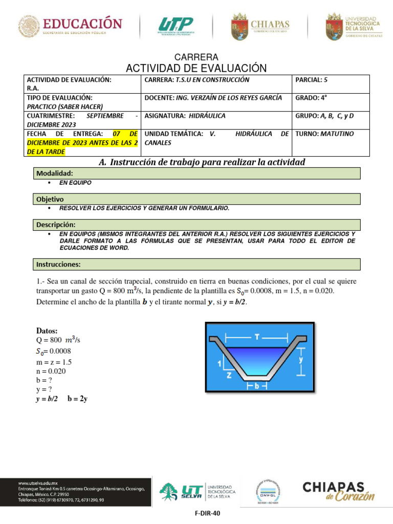 F DIR 40 RUBRICA RA 4tos U5 | PDF