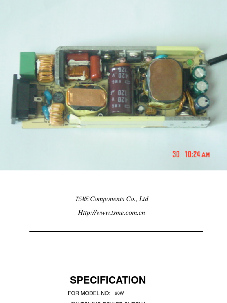 19v 90w ncp1207 tsm101 l6561 n3856 sg6841 Switching Power Supply | PDF ...