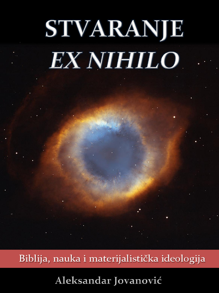 Stvaranje Ex Nihilo | PDF