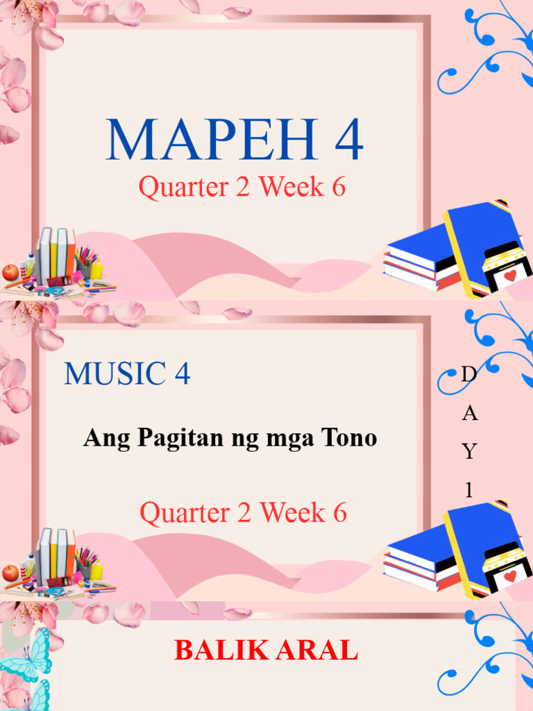 Mapeh 4 Q2 W6 | PDF