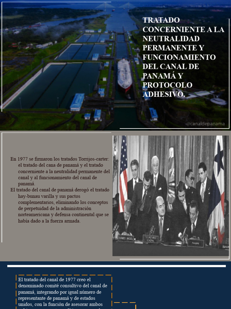 Tratado Concerniente A La Neutralidad | PDF | Panamá | Políticas globales