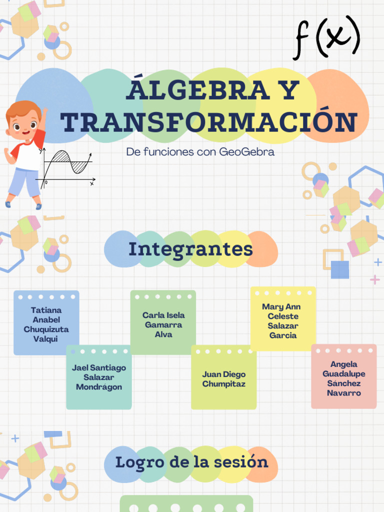 Álgebra Y Transformación: de Funciones Con Geogebra | PDF | Función (Matemáticas) | Análisis ...