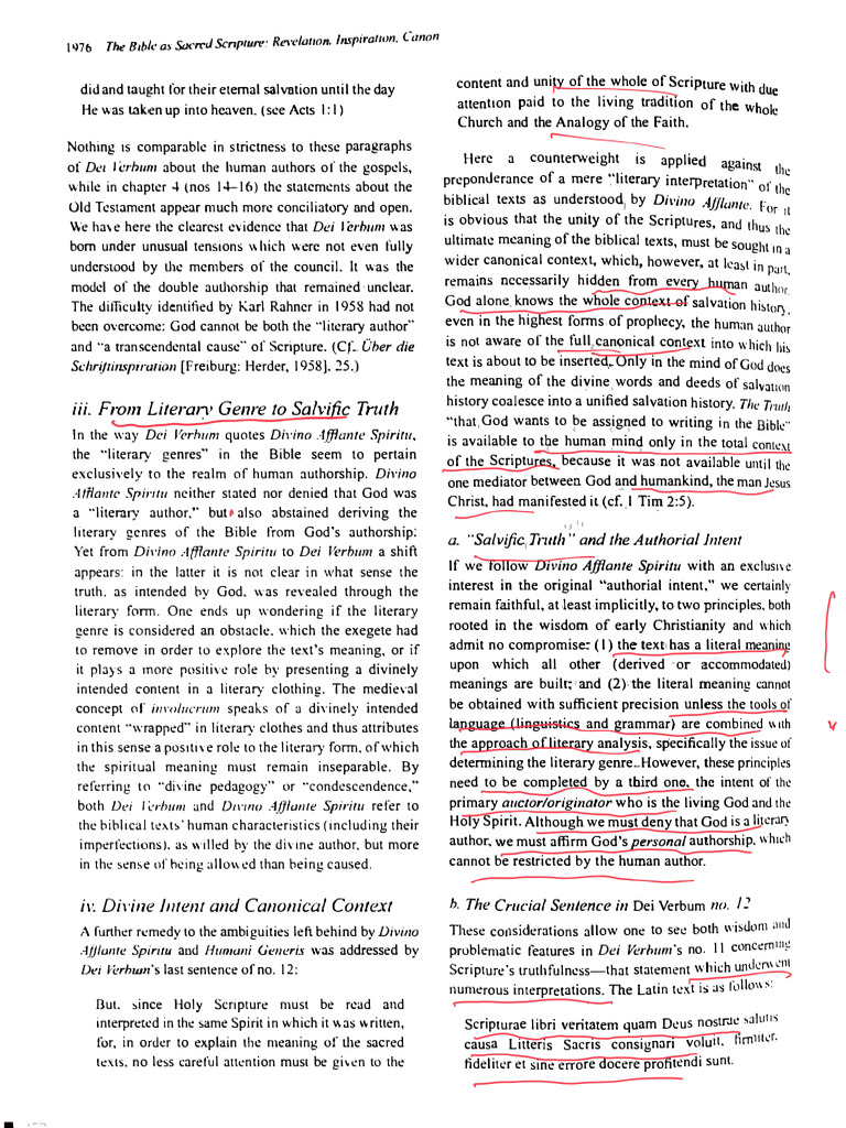 Bible As Sacred Scripture Part 2 | PDF | Bible | God