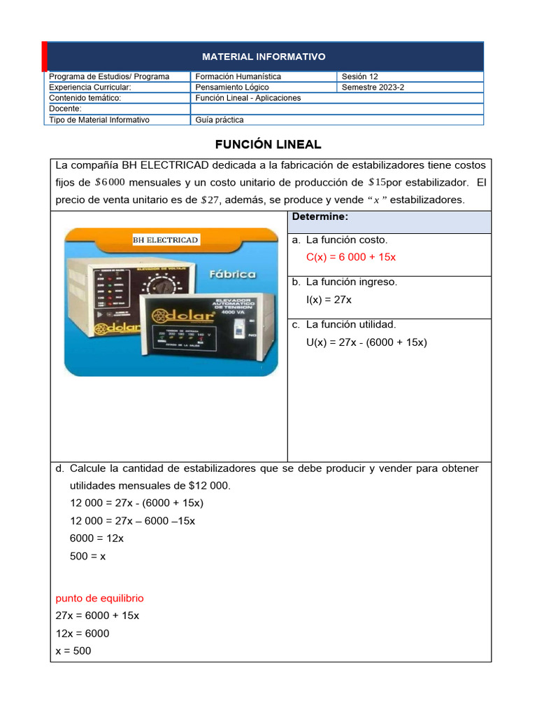 Material Informativo S12 | PDF | Economias