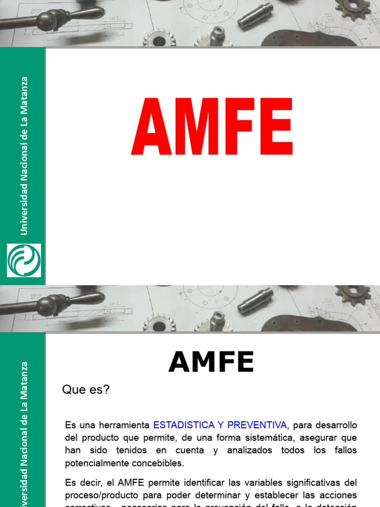 Clase 4 AMFE - 1 | PDF | Tornillo | Diseño