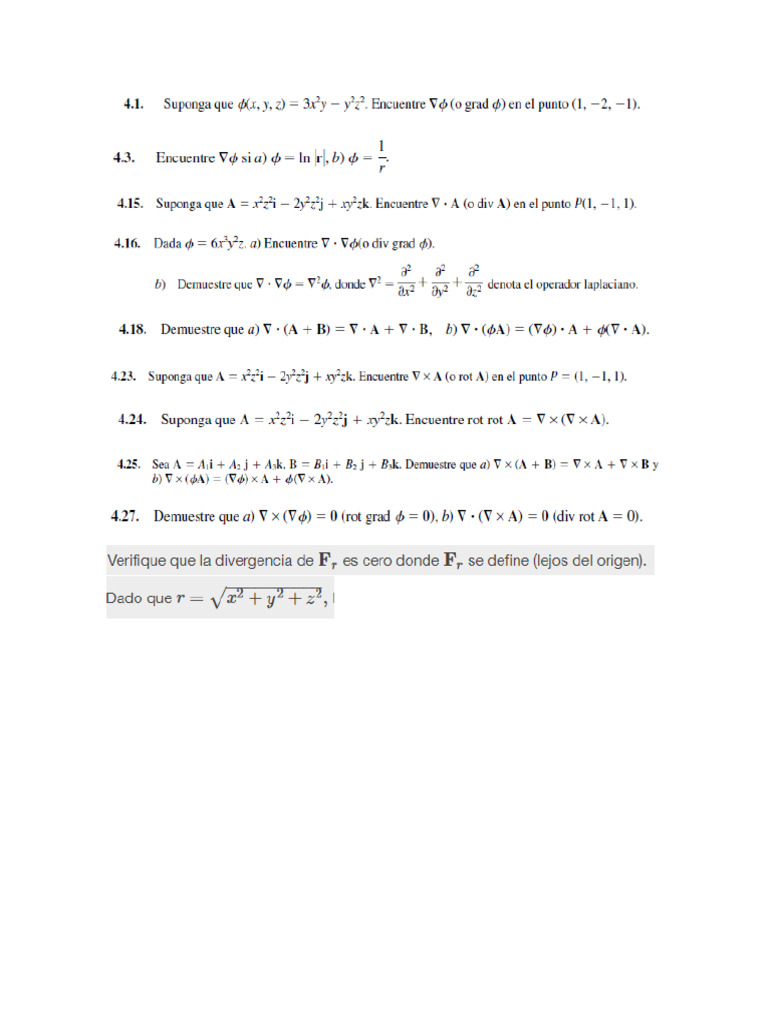 Tarea Algebra Lineal 4to Parcial | PDF