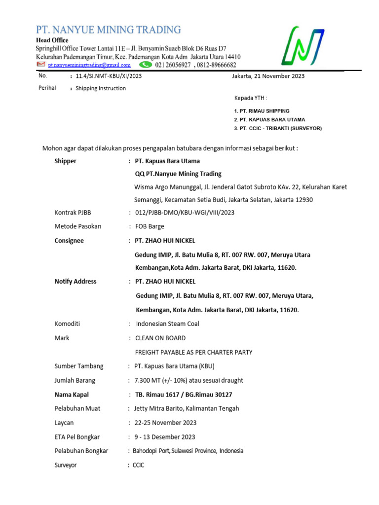 Si - Tb. Rimau 1617-Bg - Rimau 3017 - Nmt-Kbu-Zhn | PDF