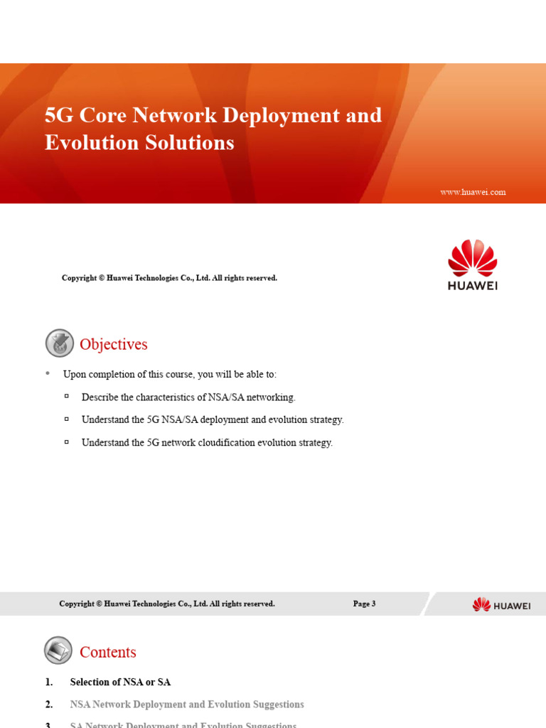 5G Core Network Deployment and Evolution Solutions ISSUE 1.7 | PDF | Telecommunications ...