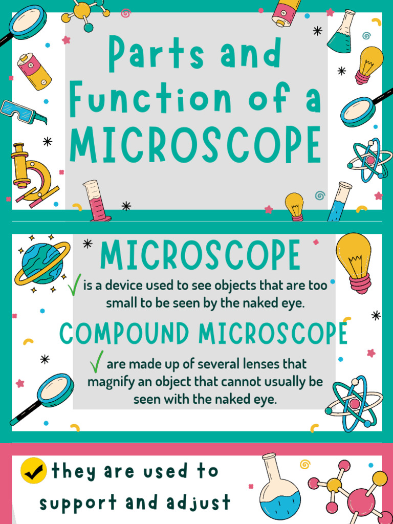 Parts and Function Microscope | PDF