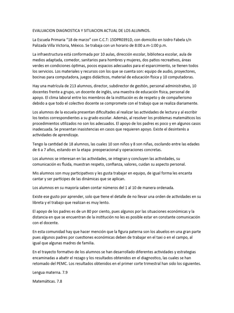 Programa Analitico De Saberes Y Pensamiento Cientifico Pdf