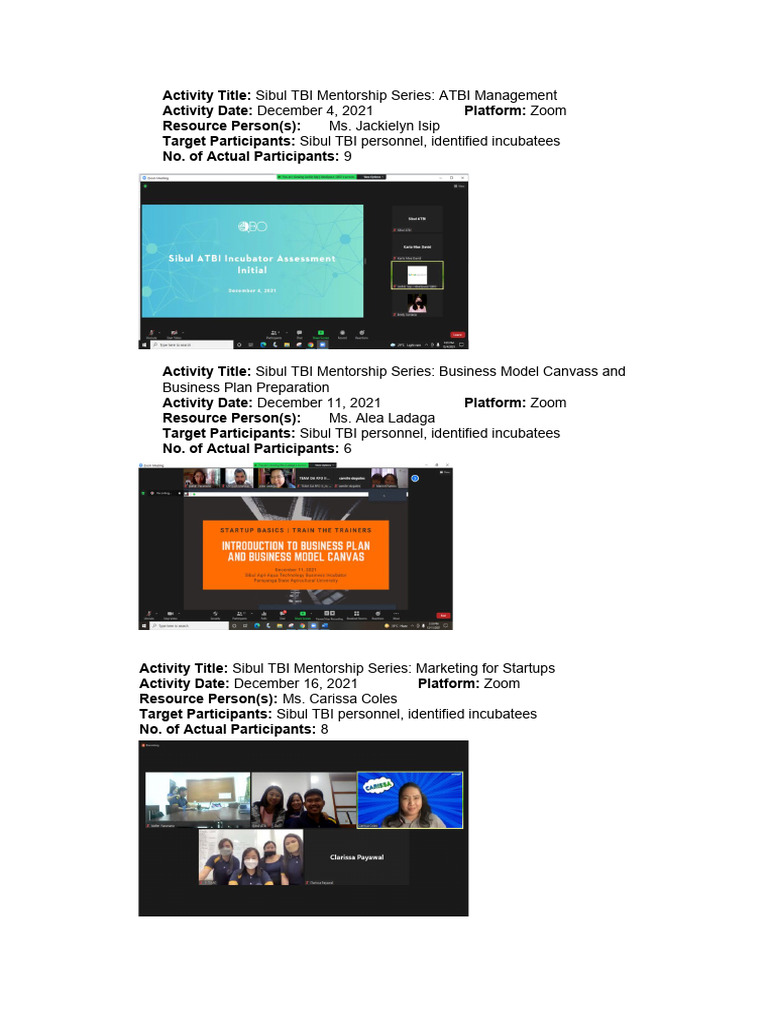 Capacity Building Activities | Download Free PDF | Financial Economics ...