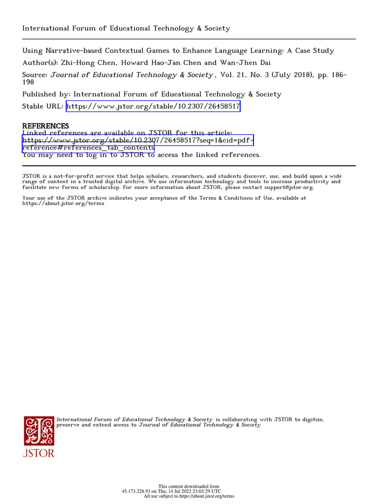 Games and SLA | PDF | Inquiry Based Learning | Learning